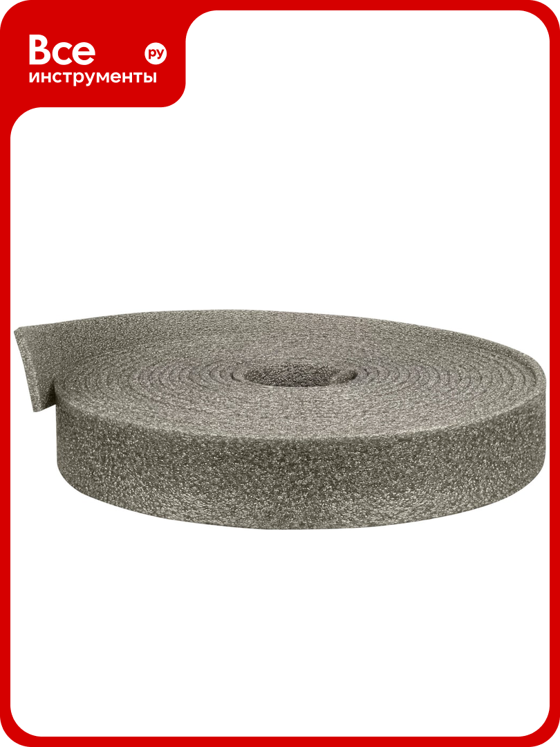 Лента демпферная НПЭ POLIFAS серии СРП 6х50х10 м 17842