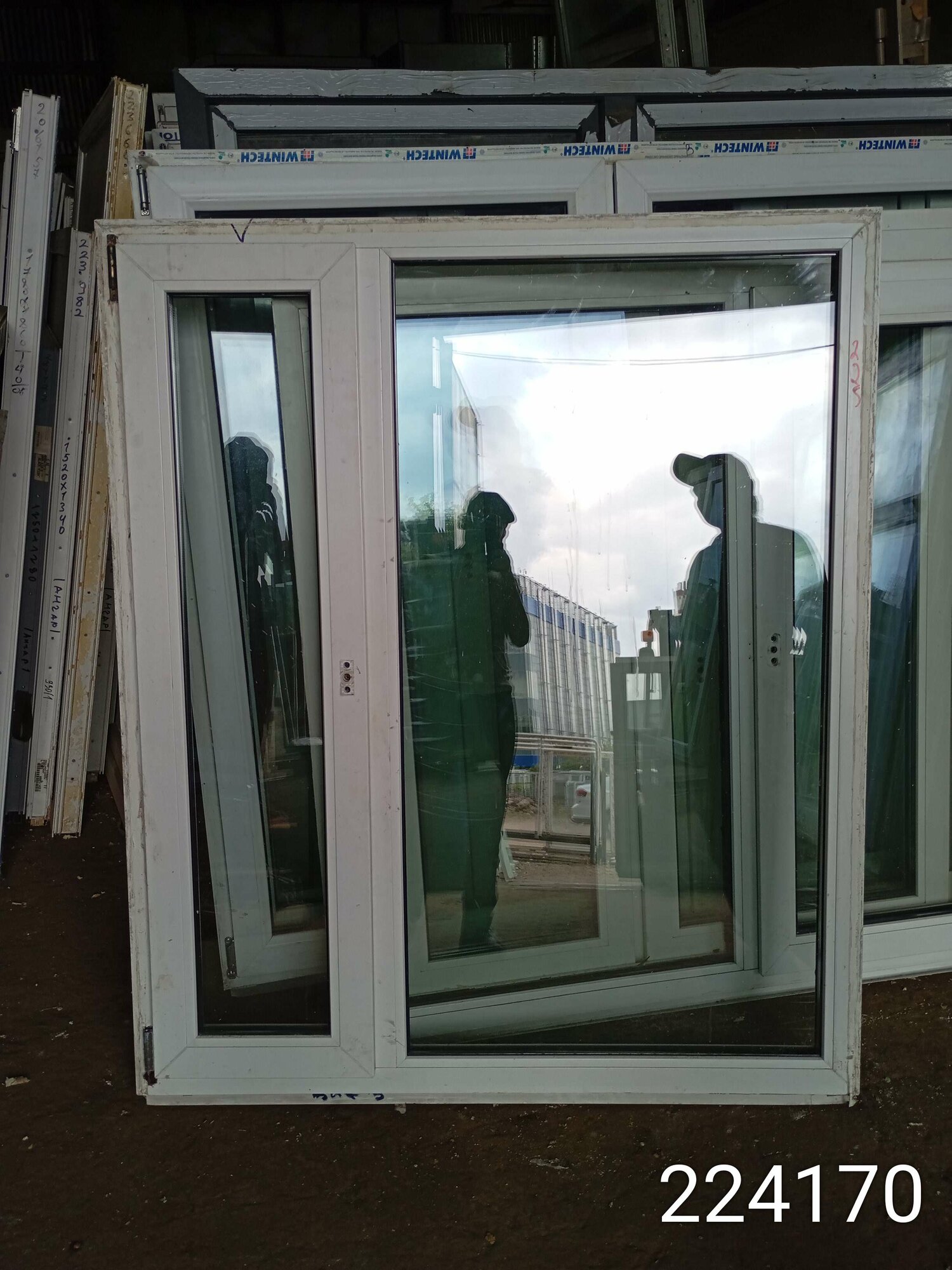 Пластиковые Окна Б/У 1540(в) х 1300(ш)