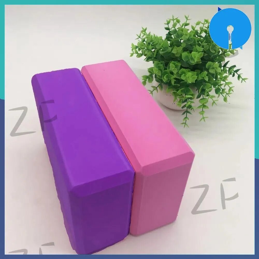 Блок для йоги опорные кубики.2 шт.