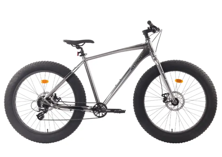 Велосипед (Фэтбайк) Tech Team Attack 26"x20" металлик (для роста 175-190 см)2025