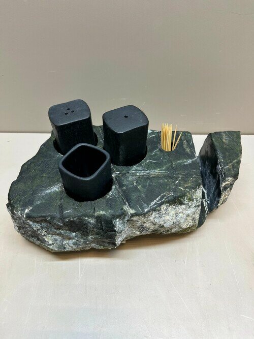 Органайзер на стол из камня для ресторана и дома ODK-011