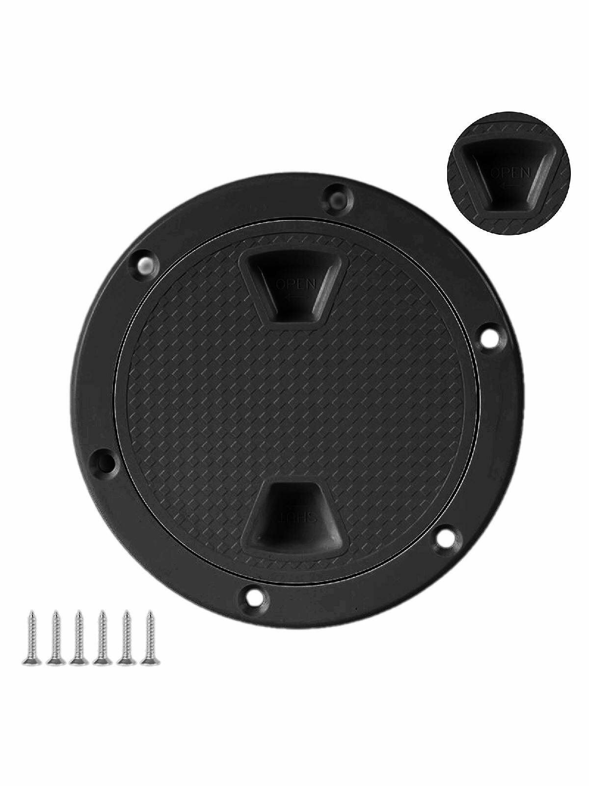 Модернизация Крышки люков доступа к лодке 4/6/8-дюймовая круглая смотровая панель из АБС-пластика