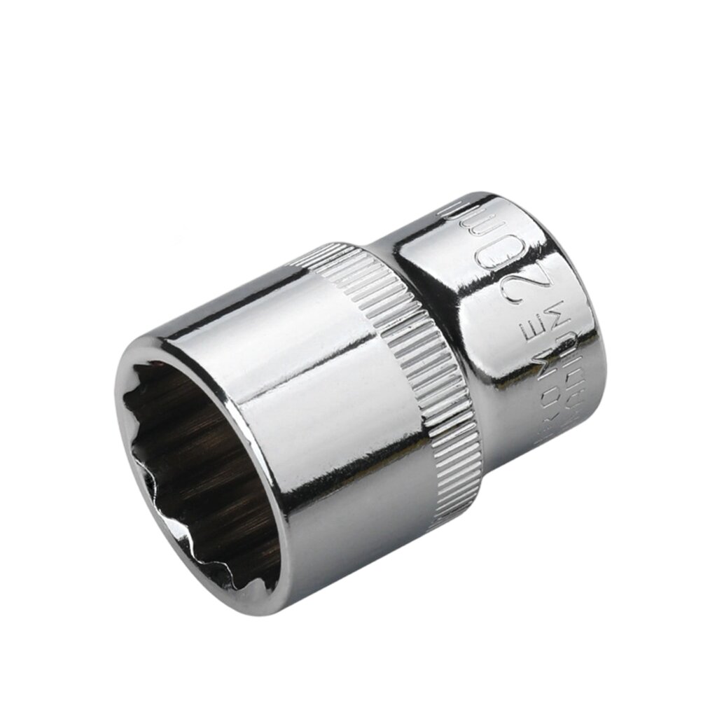 Сверхмощный 12-Точечный Короткий Торцевой Бит 1/2-дюймовый Привод 8-20 мм с Храповым Ключом для Ручного Инструмента для Ремонта Автомобилей