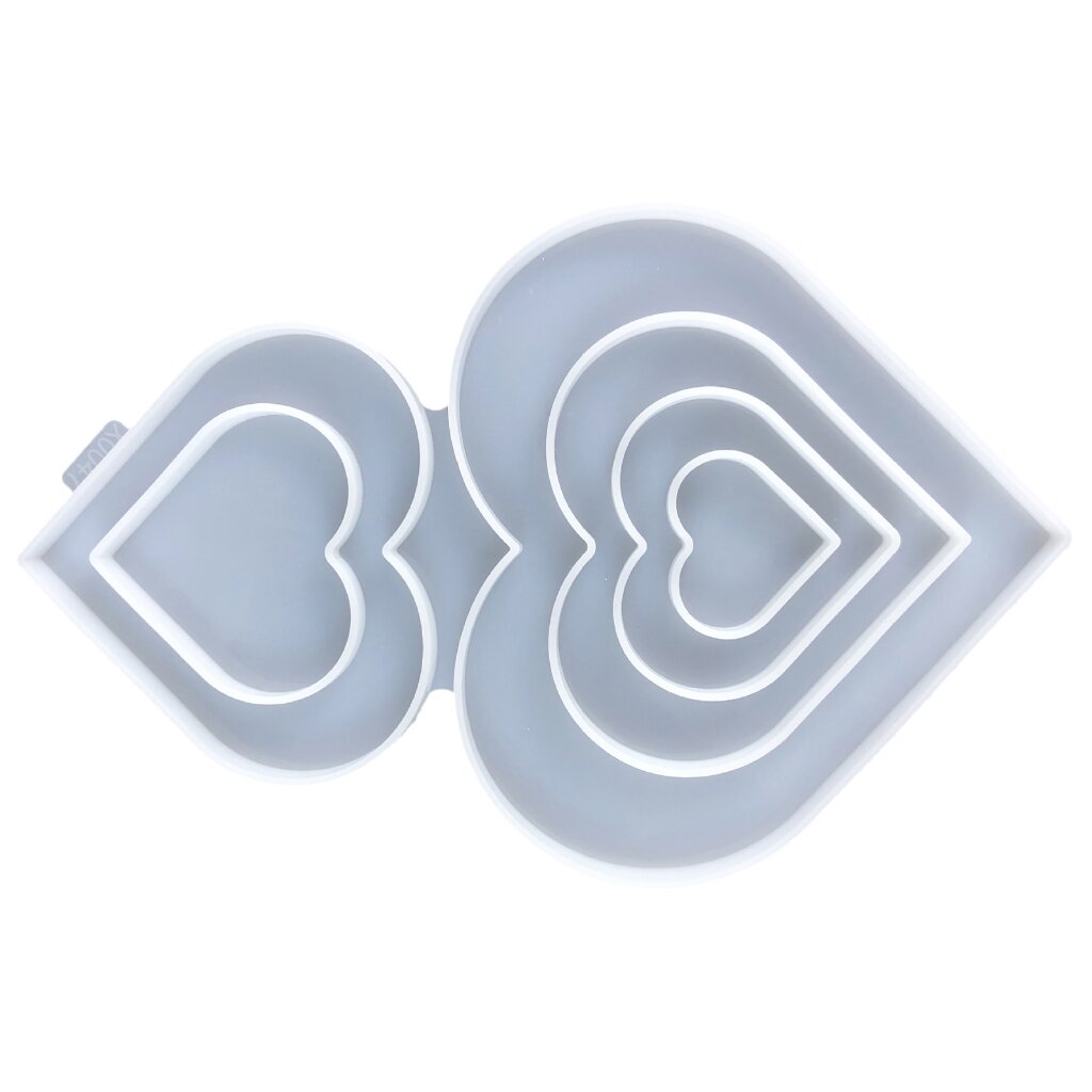 Пустотелое украшение в виде сердца любви кулон кристалл эпоксидная форма