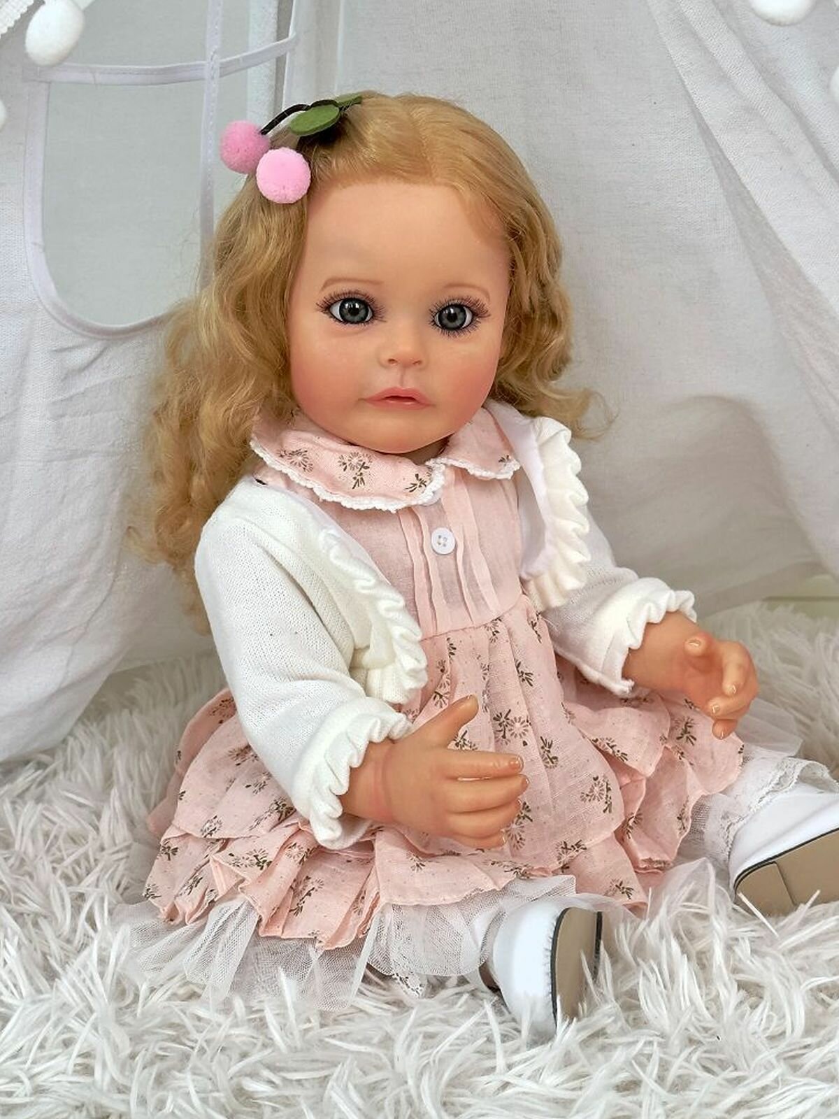 Кукла Реборн виниловая 55 см