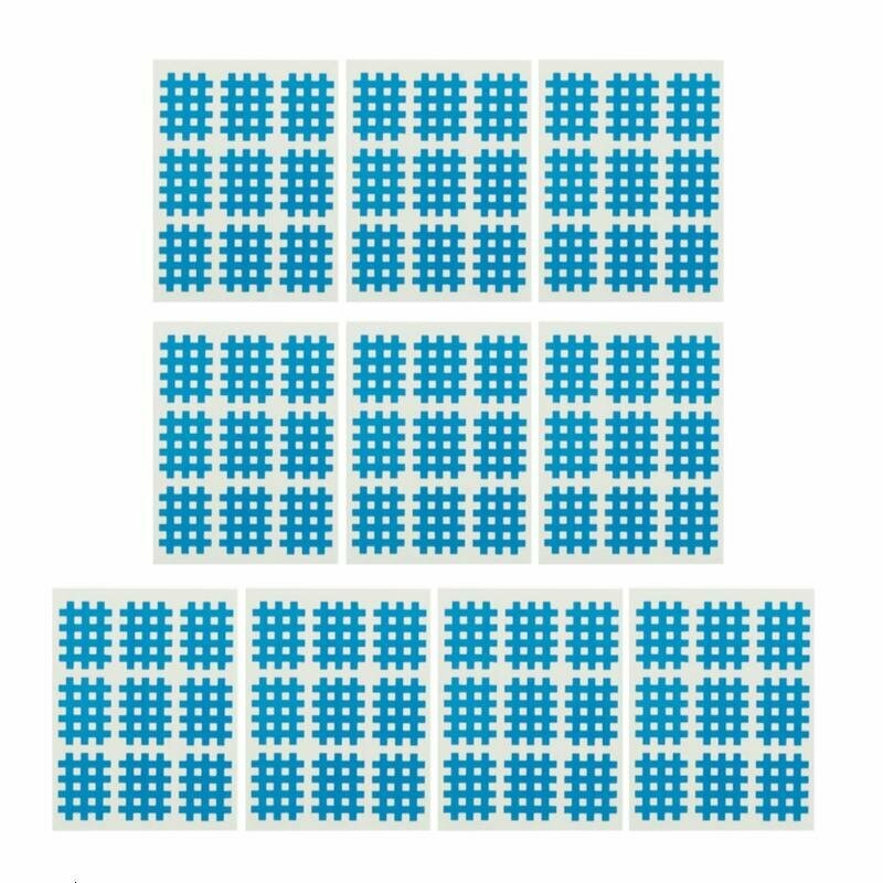 Эластичная спортивная тейп-лента для кинезиотерапии, светло-синий