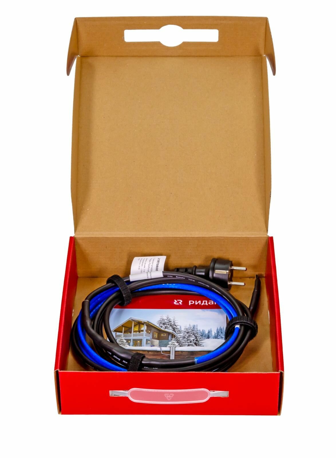 Кабель саморегулирующийся деви мощность 240 Вт, длина 16 м, с вилкой