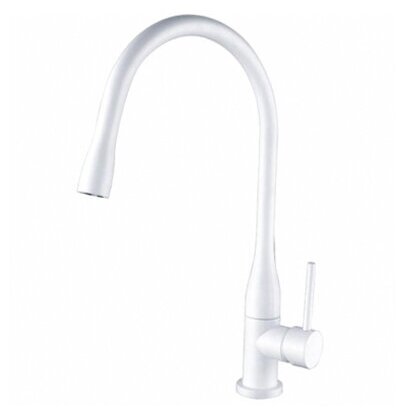 Смеситель Ganzer (Ганзер) Rein для кухни белый GZ 16035f