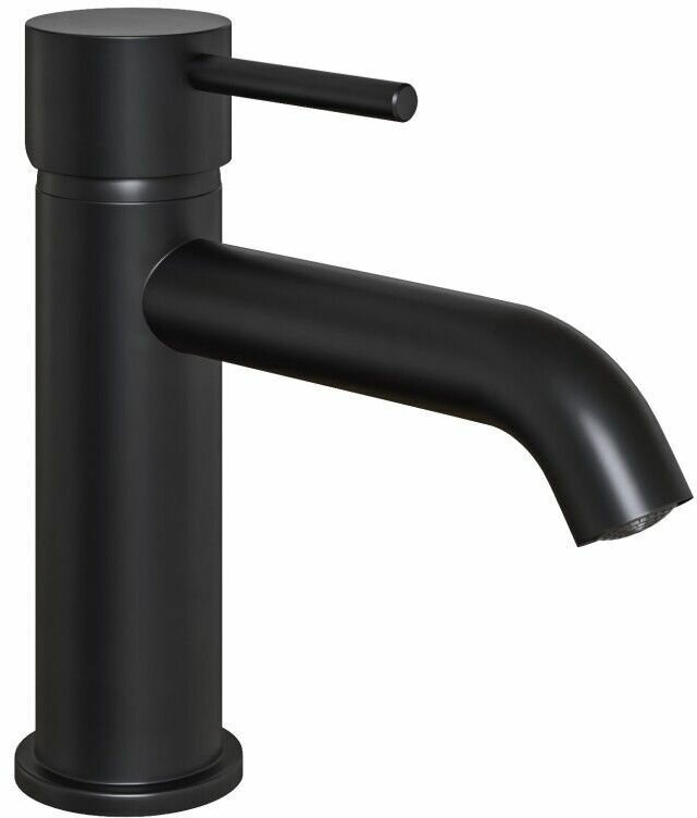 Смеситель для раковины PAINI Cox, удлиненный излив, черный матовый PVD 78PZ205O