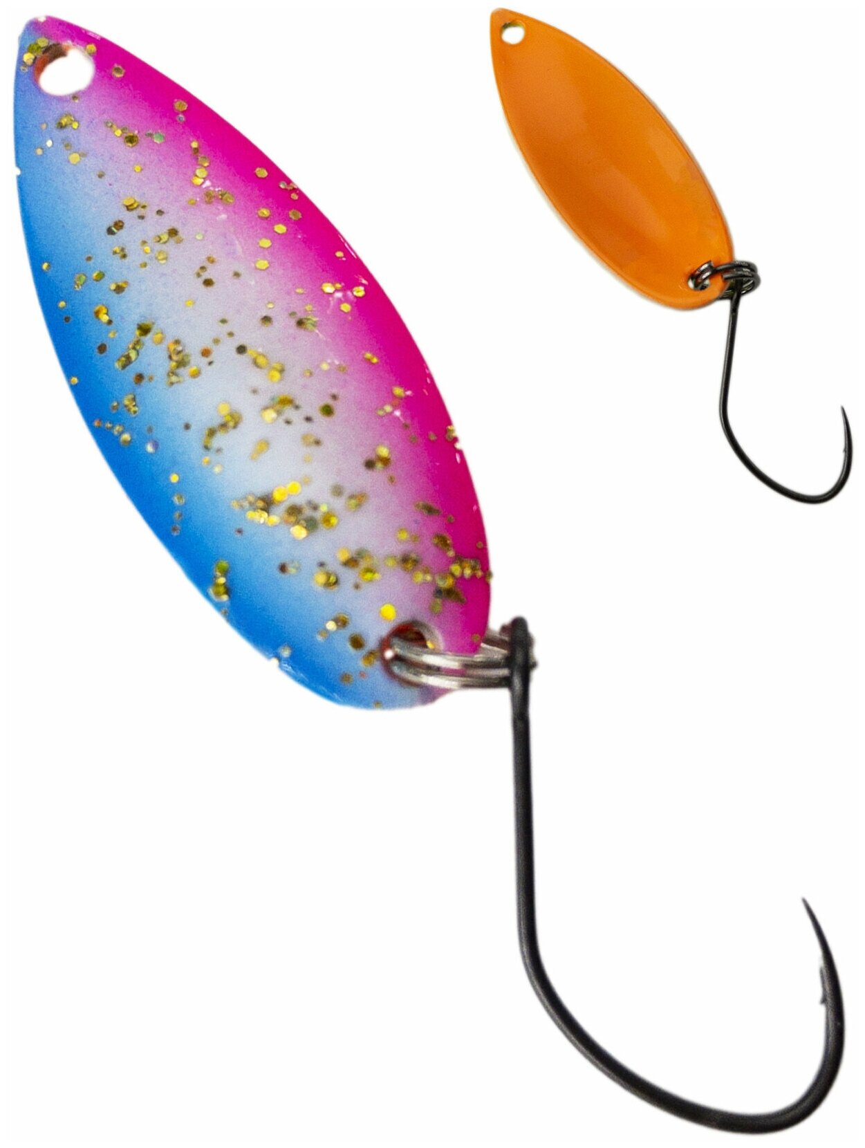 Блесна колебалка Зябликов Семечка 2.9см 3.2гр fluo fluo