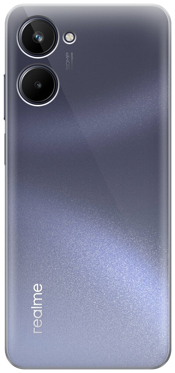 Защитный чехол на Realme 10 4G, Рилми 10 4Г прозрачный