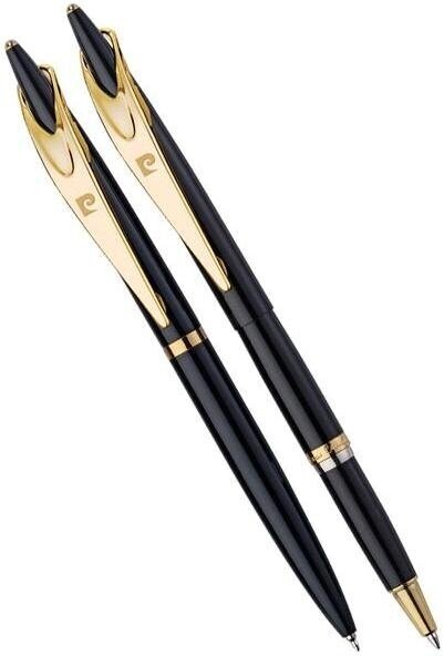 Pierre Cardin PC0839BP/RP Набор: ручка шариковая + роллер pen and pen pierre cardin, lacquer black gt