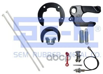 Р/к захвата седла! (мп) подк+пласт. вст+захват+трубка ЦС+палец+пруж+болты Jost JSK37CW/EW Se-M арт. 15229