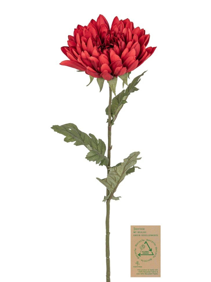 Fiebiger Floristik 220043-500 Цветок декоративный "Хризантема", 68 см