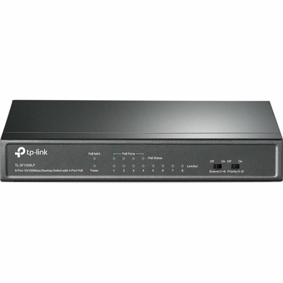 Коммутатор TP-LINK TL-SF1008LP PoE, 2000107