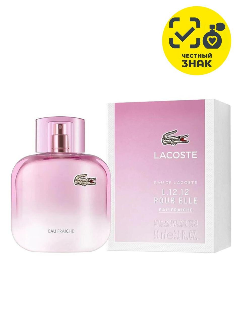Lacoste Eau De Lacoste L.12.12 Pour Elle Eau Fraiche Туалетная вода 90 мл