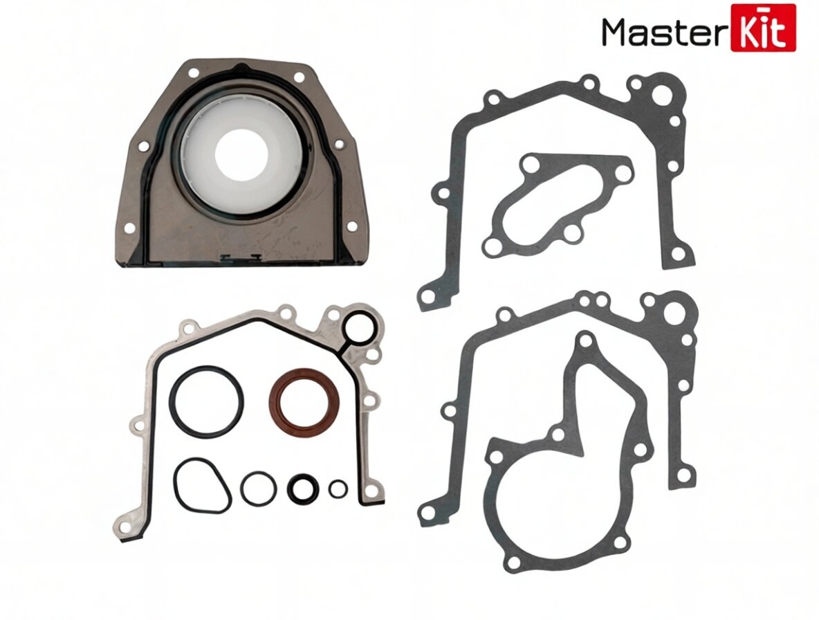 Комплект прокладок, блок-картер двигателя Ford FOCUS II (DA_, HCP, DP) ASDA, ASDB 77BG612 MasterKit а