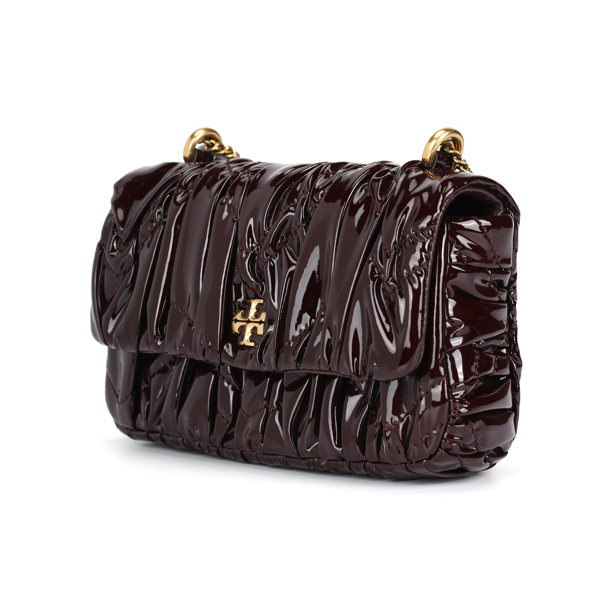 Сумка Tory Burch Kira, фактура плетеная — фото 1