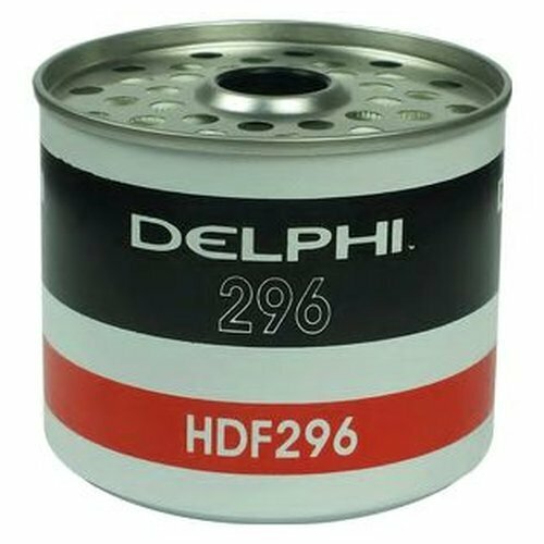 Фильтр топливный Delphi HDF296 для Alfa Romeo A11 A12 C (1967-1983), Alfa Romeo Giulia (1962-1979), Alfa Romeo Giulietta (1977-1985)