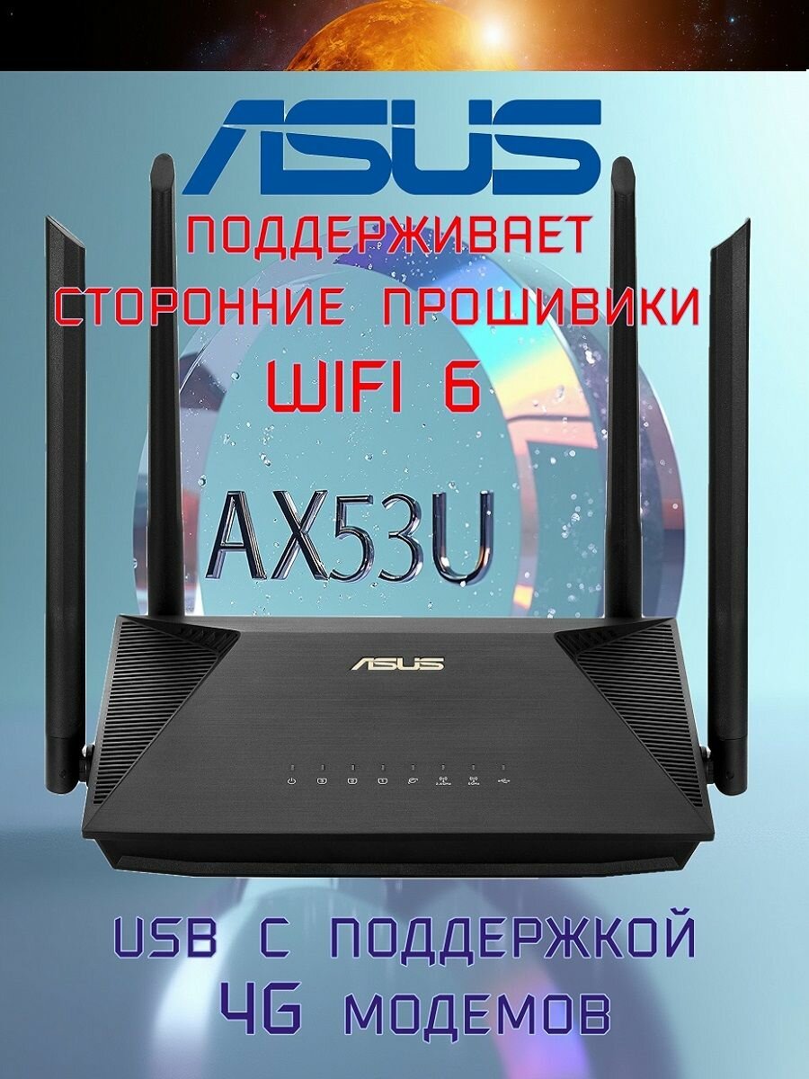 Wi-Fi Роутер Asus RT-AX53U