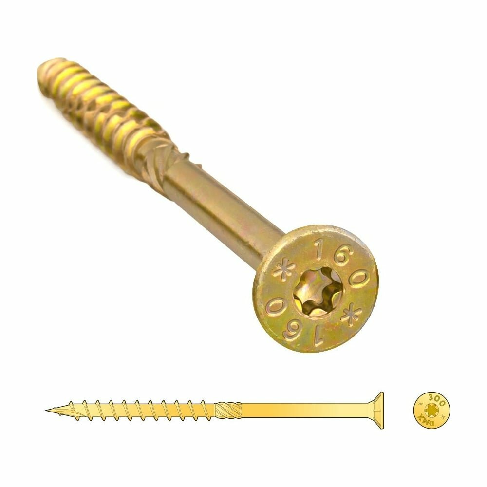 Самонарезающий шуруп для дерева Rusconnect CS 04035 4х35 (500 шт.)