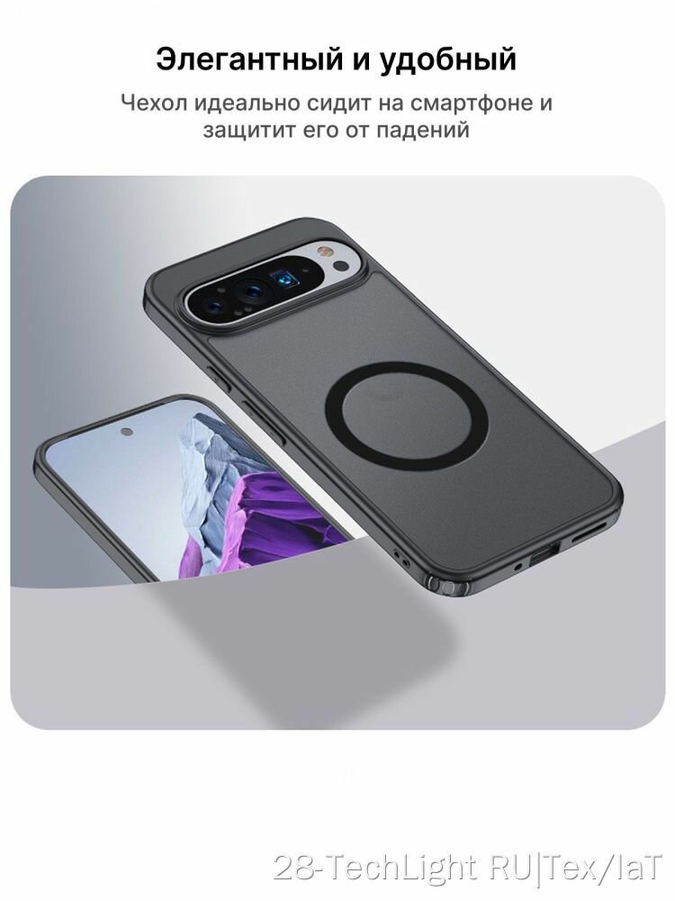 Чехол для Google Pixel 10/10 Pro прозрачный с логотипом Google, силиконовый, для защиты, для подарка — фото 1