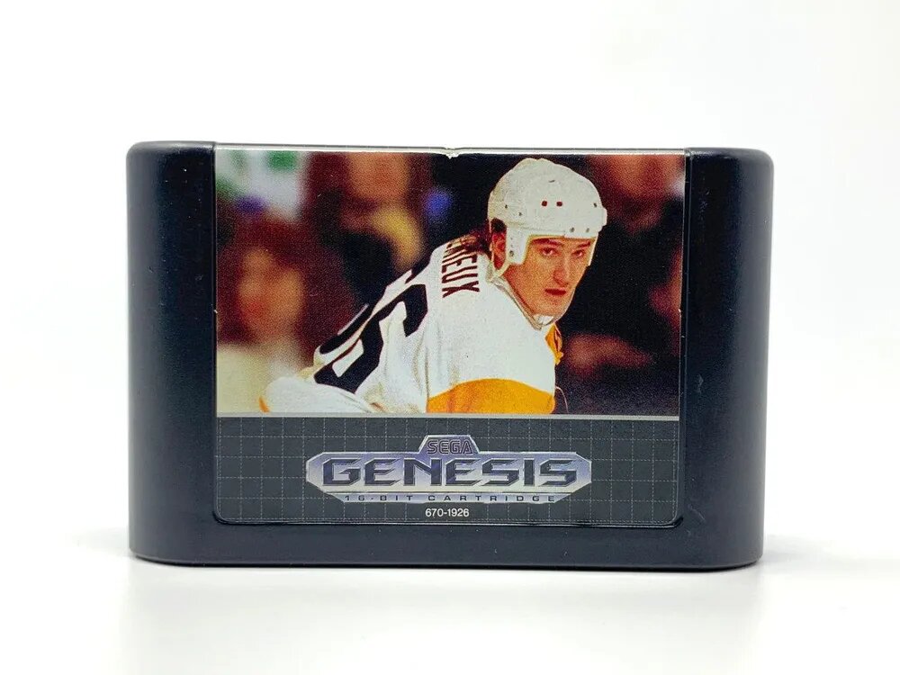 Игровой картридж для приставки 16 bit SEGA: MARIO LEMIEUX HOCKEY (без коробки)
