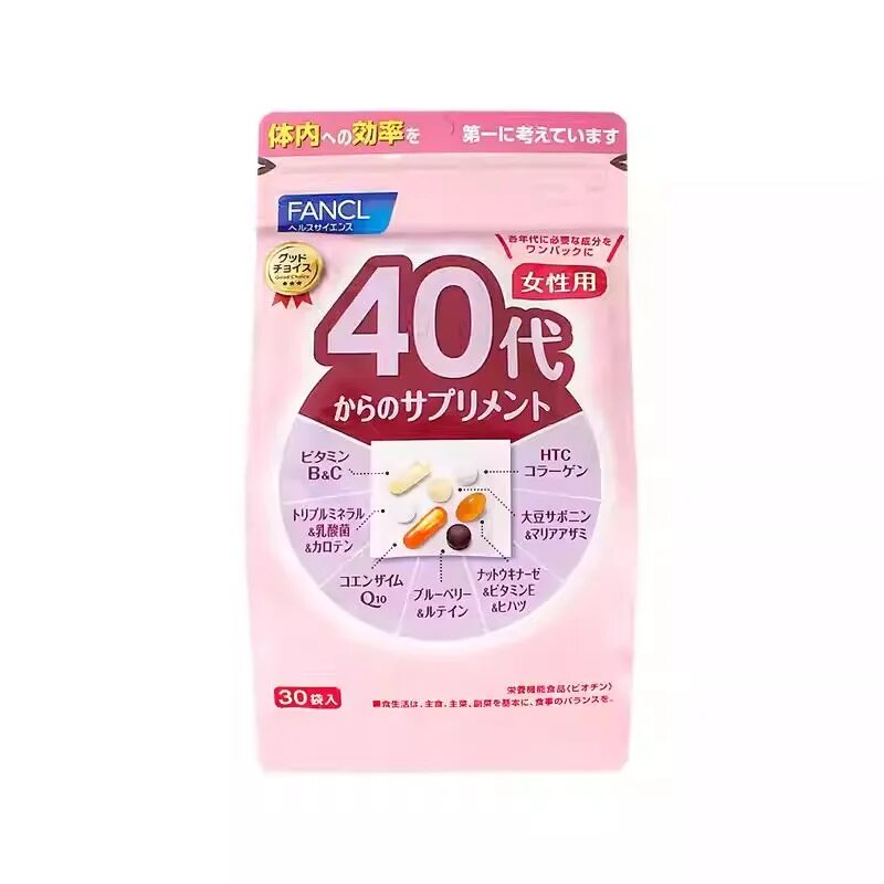 FANCL Витамины для женщин 40+ комплекс Good Choice Woman, 30 пакетиков