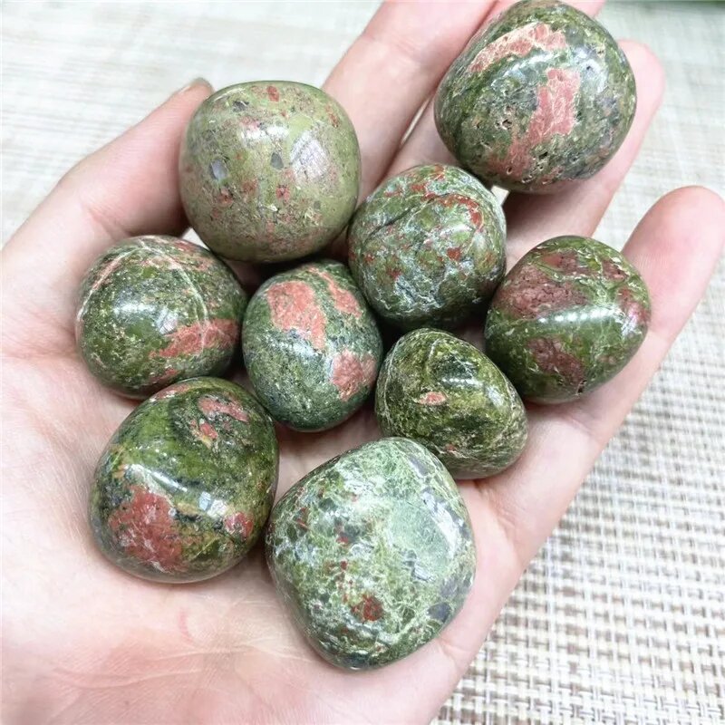 Кристаллы для дома Sisterstone 100g, unakite