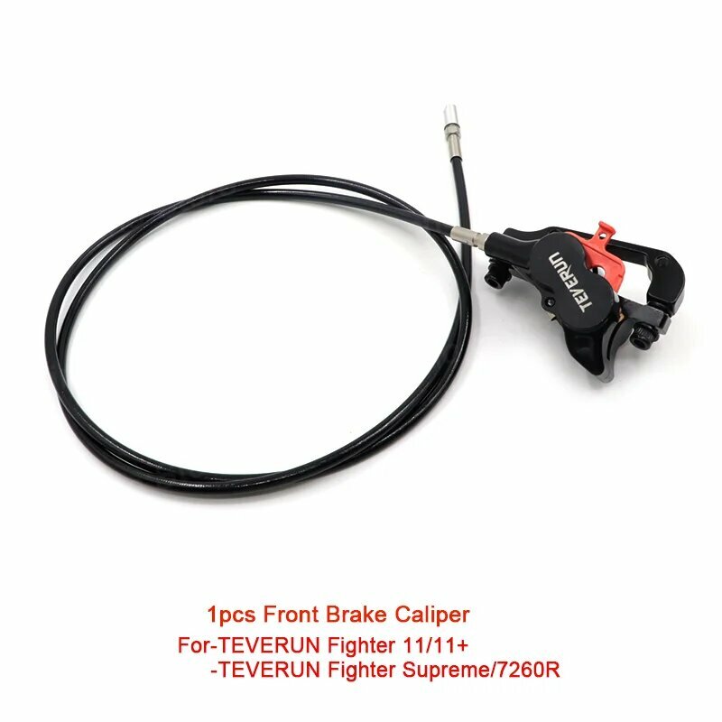 Гидравлический тормоз Teverun 4 поршня для Teverun Fighter 11+/Supreme/7260R 1pcs F Caliper