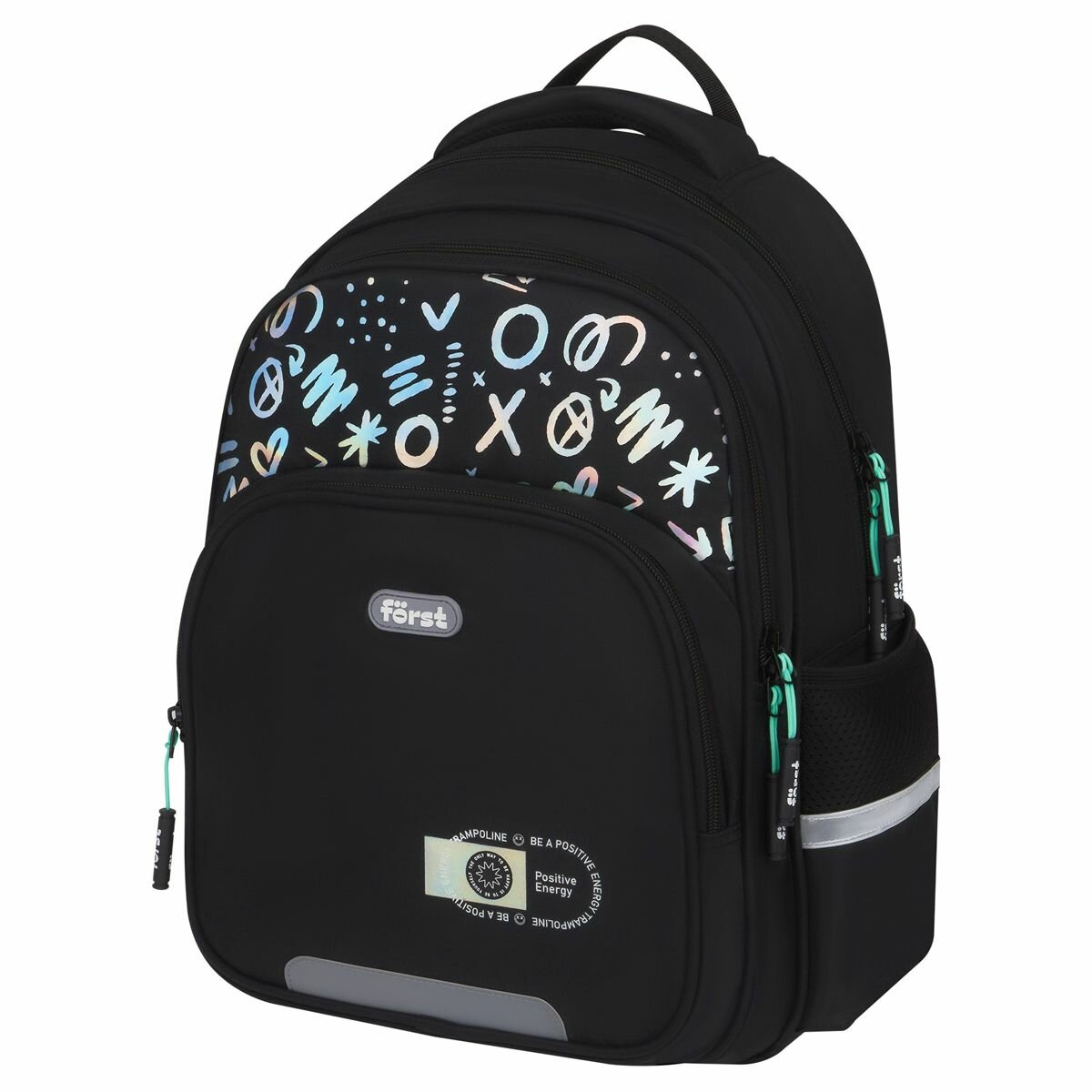 Рюкзак Forst F-Comfy "Positive energy" 38*29*15см, 2 отделения FT-RS-092401
