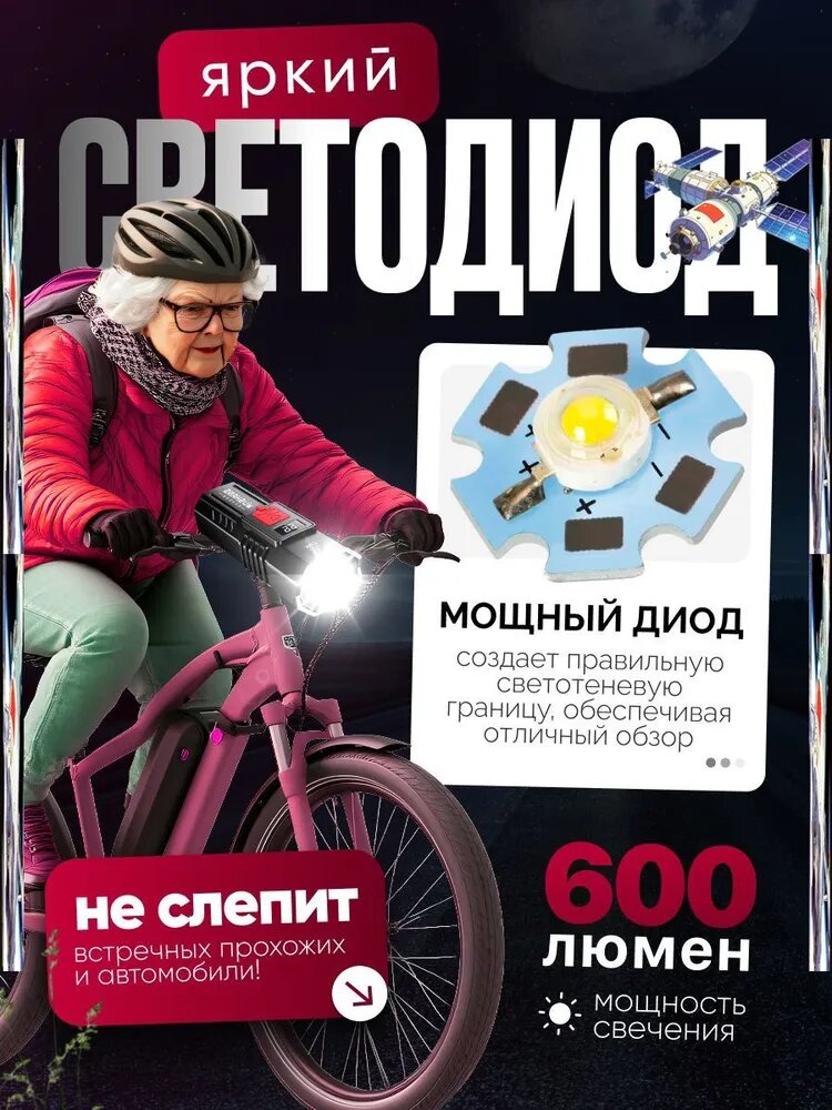 Фонарь для велосипеда — фото 1