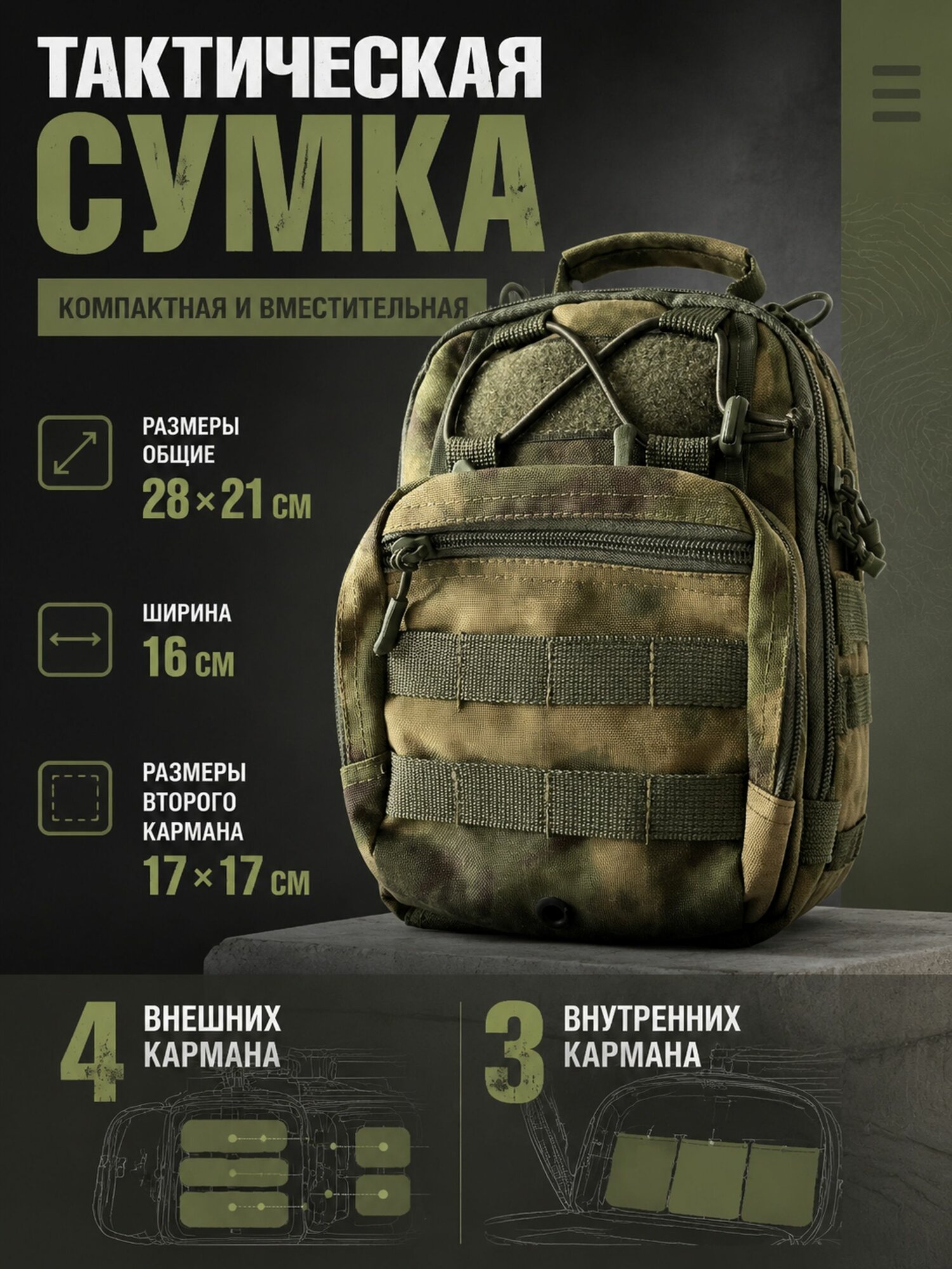 Сумка тактическая — фото 1