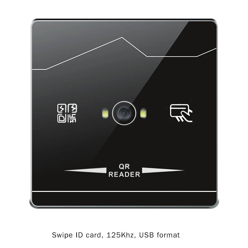 Считыватель контроля доступа QR-код и ID 125 кГц EMID Card USB