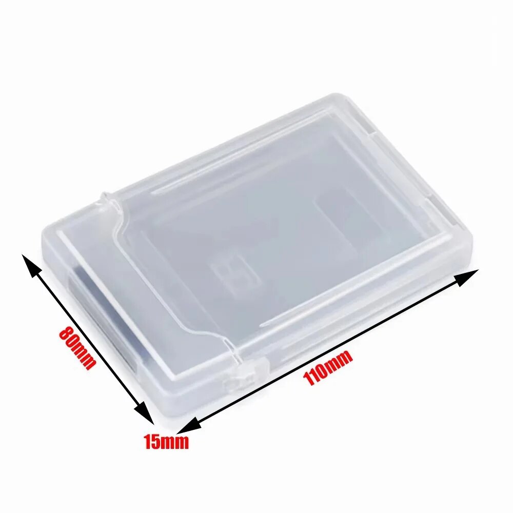 Защитный бокс для HDD 2.5/3.5 дюймов 2.5 inch Clear