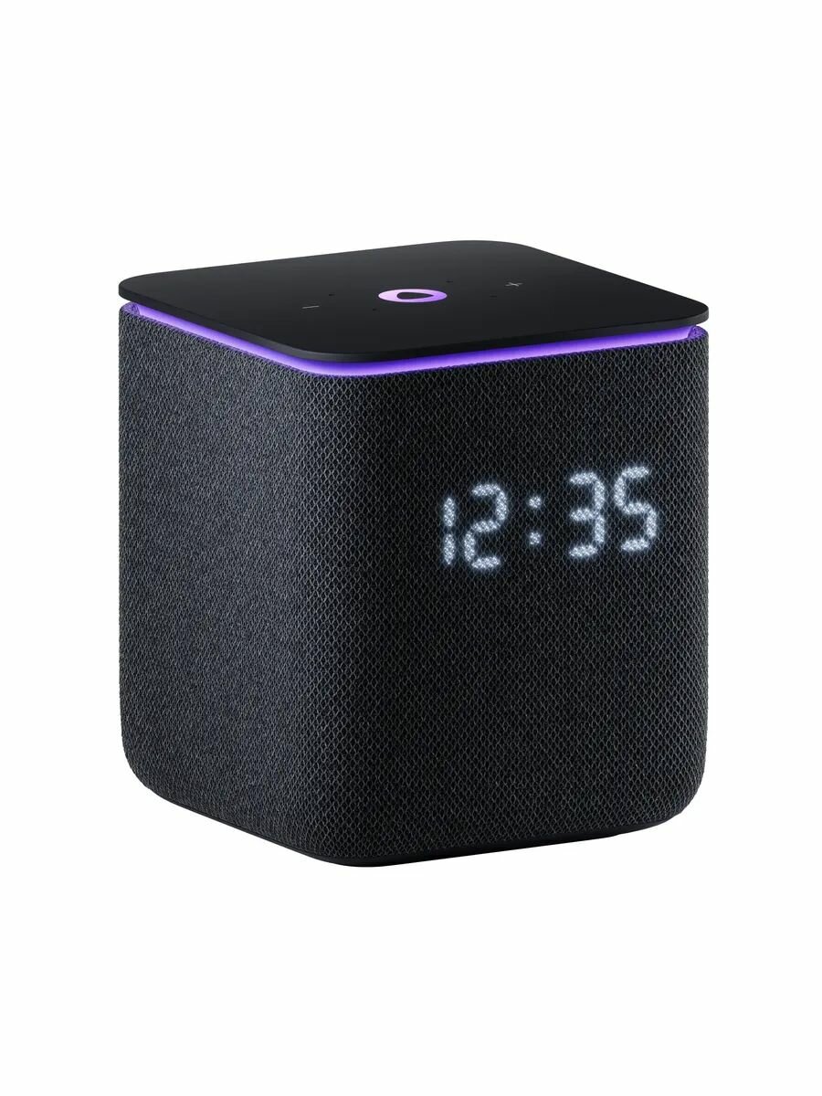 Умная колонка Яндекс Станция Миди с Алисой, с Zigbee™, 24 Вт, черный