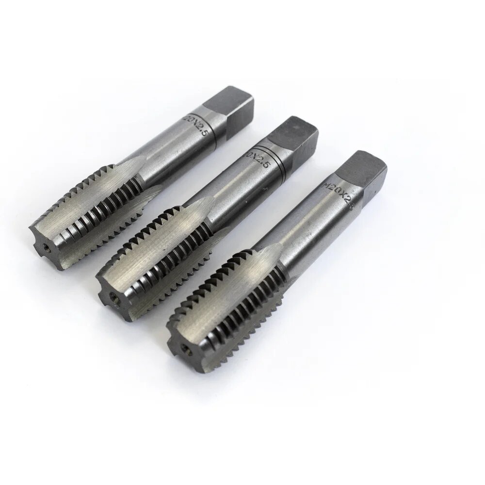 Forsage Метчик M20x2.5 (3 шт), в пластиковом футляре F-TAP20x2.5(49127)