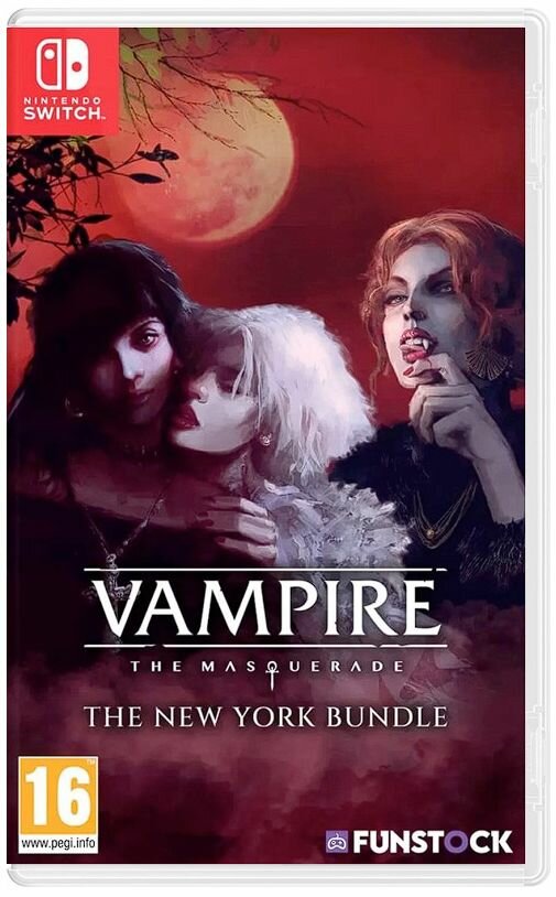 Игра Nintendo Switch: Vampire: The Masquerade - The New York Bundle (Картридж) (Nintendo Switch, Русские субтитры)