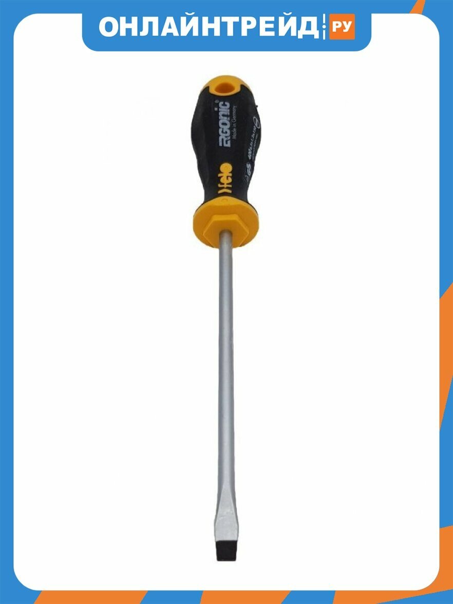 Отвёртка плоская Felo 40065510 Ergonic шлицевая 6.5X1.2X150