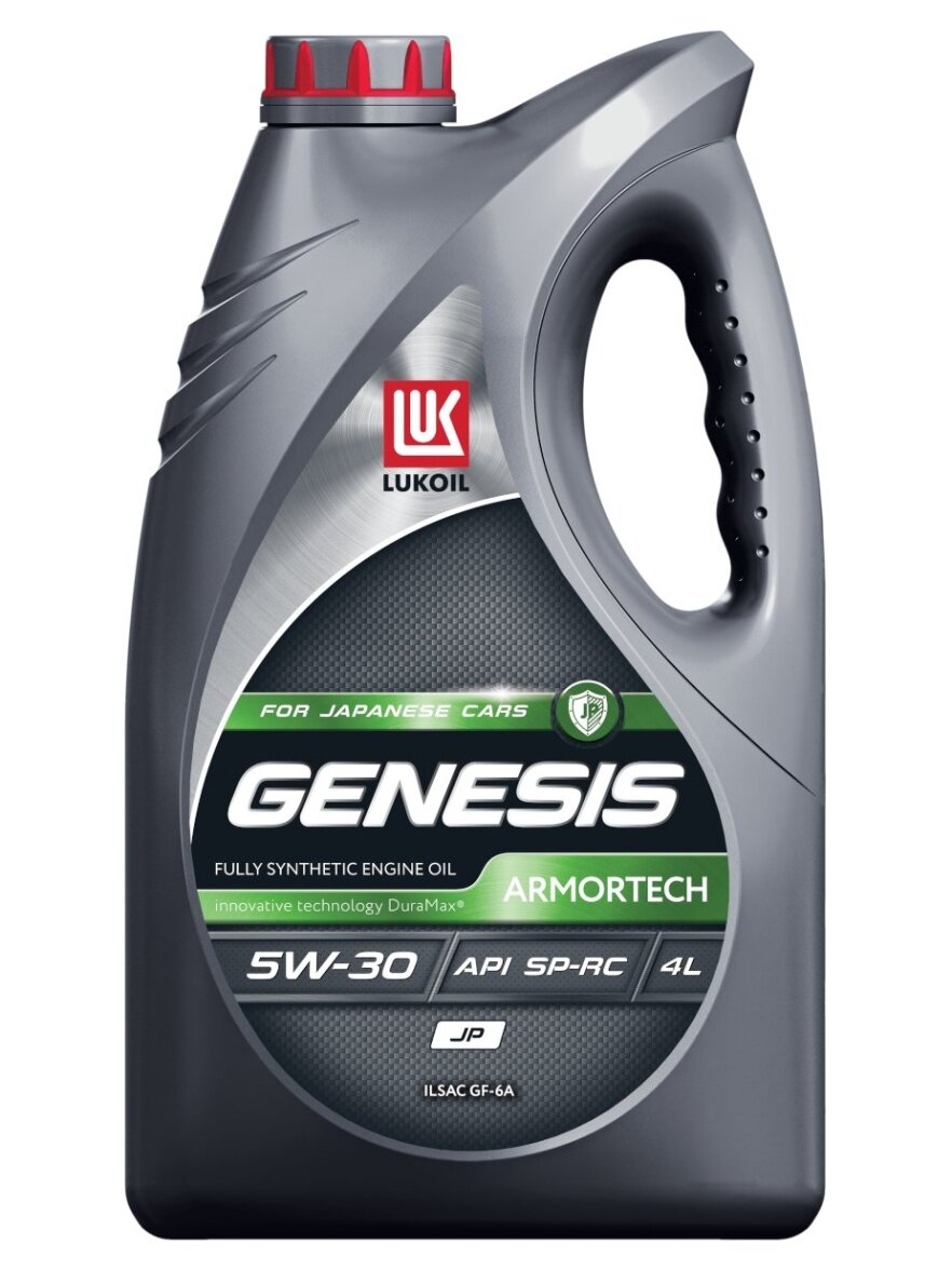 Моторное масло Лукойл Genesis Armortech JP 5W-30 синтетическое 4 л