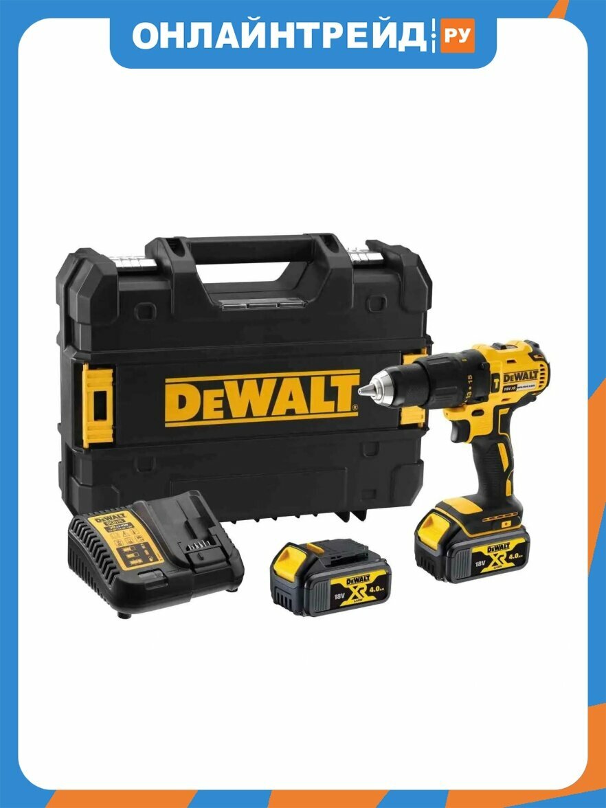 Дрель-шуруповерт аккумуляторная Dewalt DCD778M2T-QW