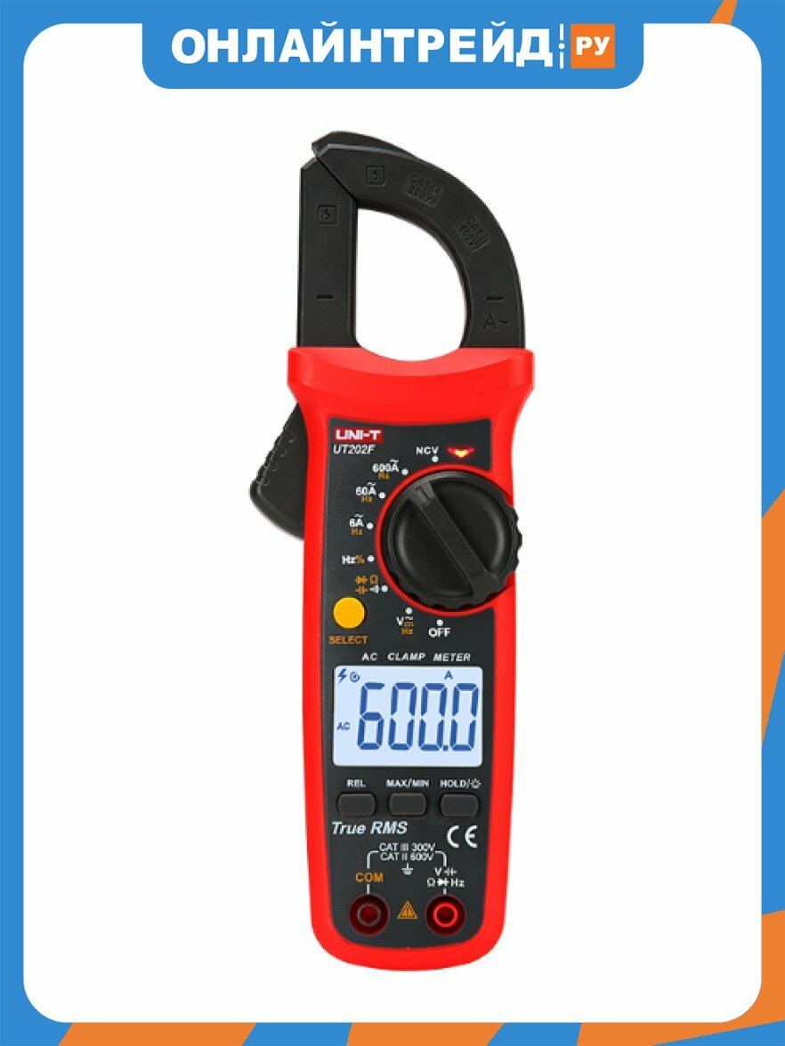 Токоизмерительные клещи Uni-t UT202F, 095247