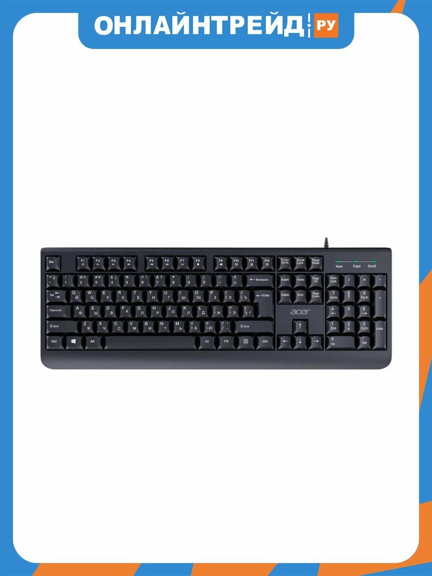 Клавиатура Acer OKW400, черный (ZL. KBDEE.01C)
