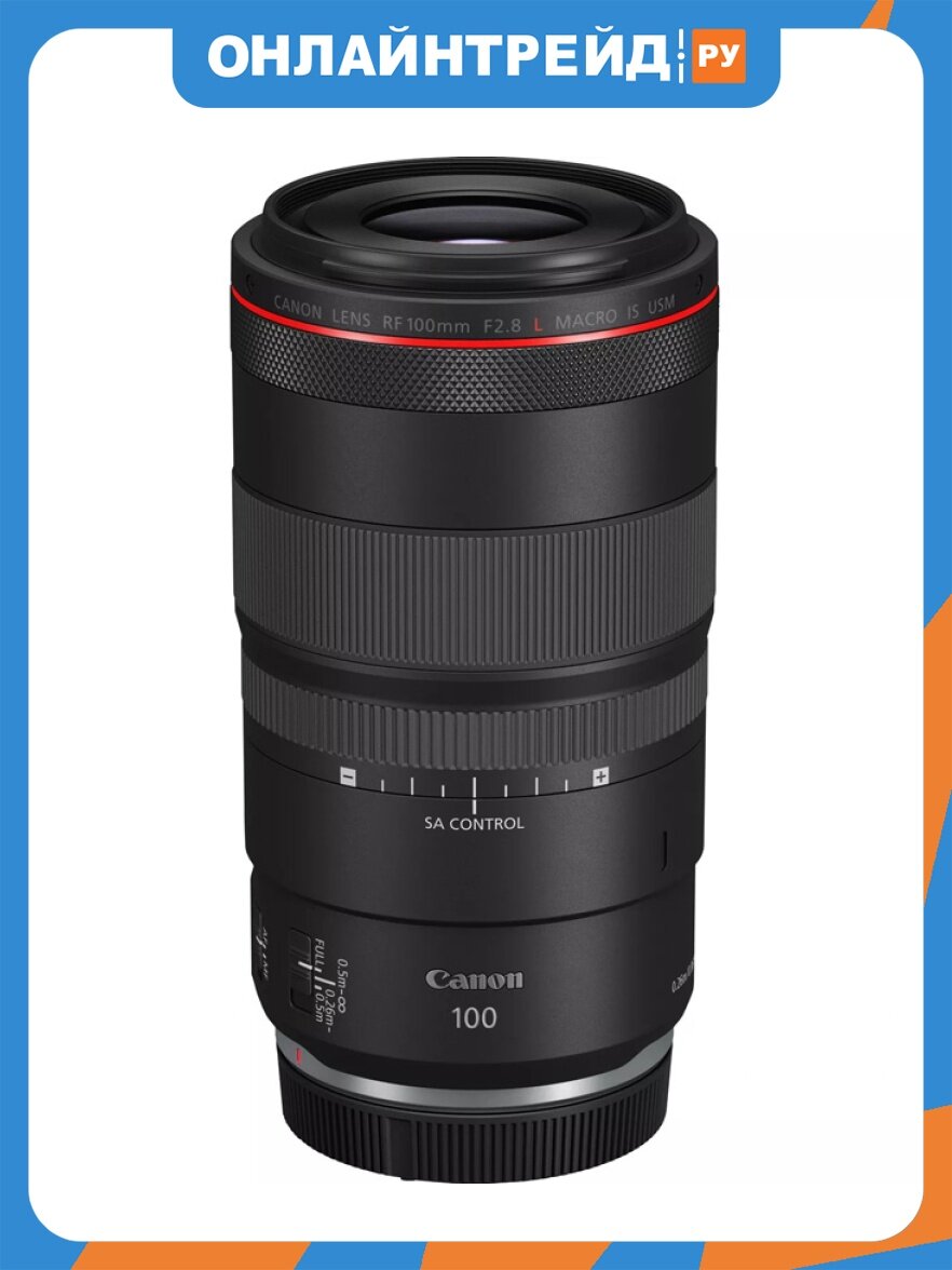 Объектив Canon RF 100mm f/2.8L Macro IS USM