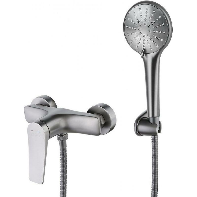 Смеситель для душа Lemark Bronx LM3703GM Графит