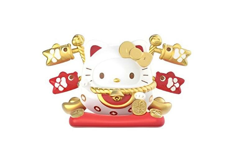 Фигурка унисекс TOP TOY x Sanrio Hello Kitty Манеки-неко, Confirmed-Wealth (Open)
