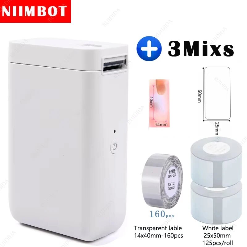 Портативный термопринтер Niimbot D101 D101 1T2W