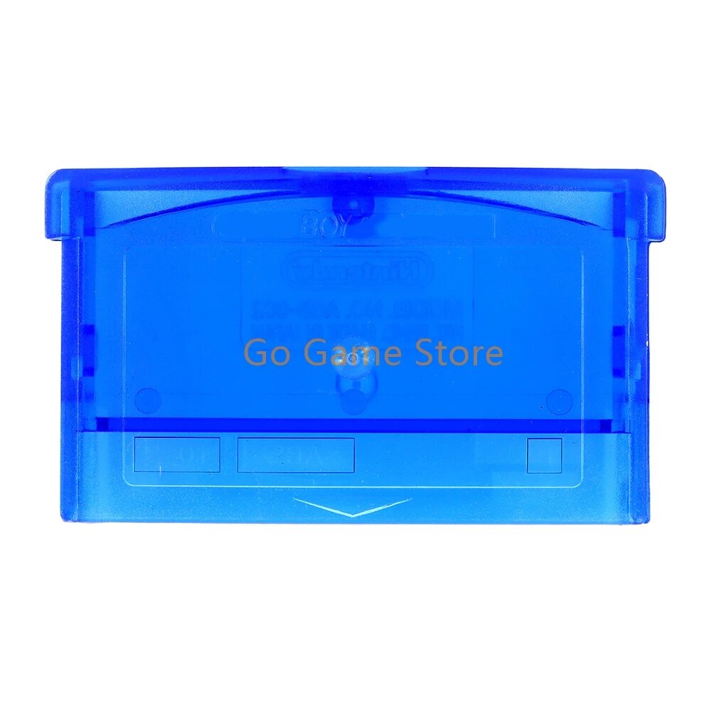Защитный чехол для картриджей Gameboy Advance GBA Синий, clear blue