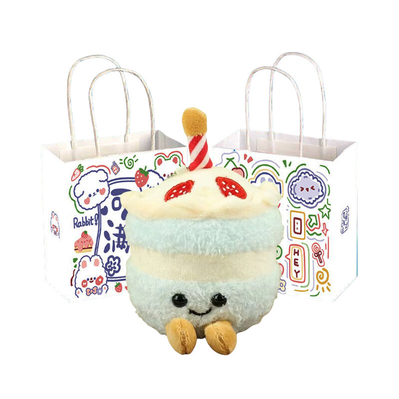 Плюшевые подвески унисекс BANQIN Birthday Cake-Blue, 9CM EU