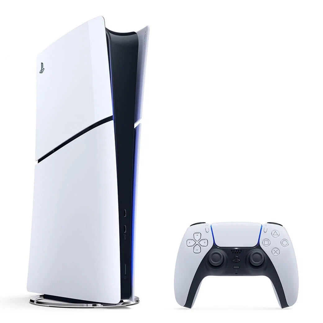 Игровая приставка Sony PlayStation 5 Slim Digital Edition, без дисковода, 825 ГБ SSD, без игр, белый